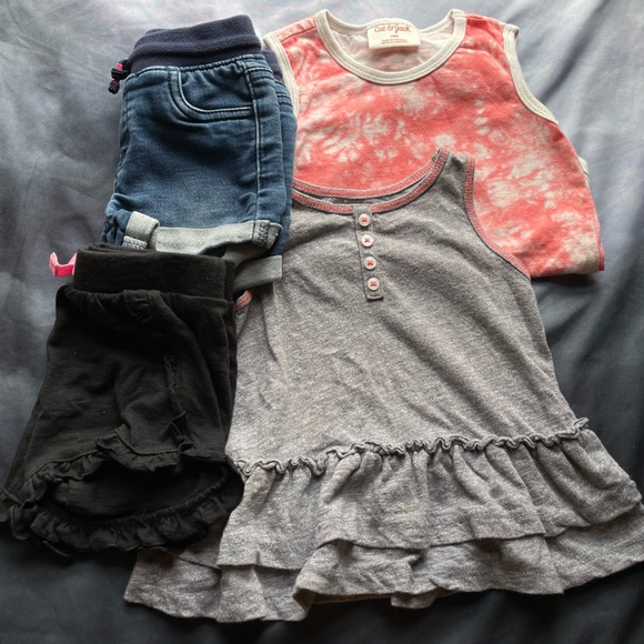 Cat & Jack | One Pieces | Lot Of 4 Toddler Girls Summer Clothes Cat ...